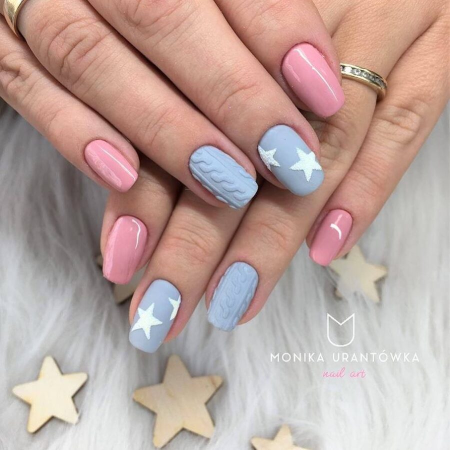 Unhas Azul: 80 Ideias e Cores Diferentes para se Inspiradora