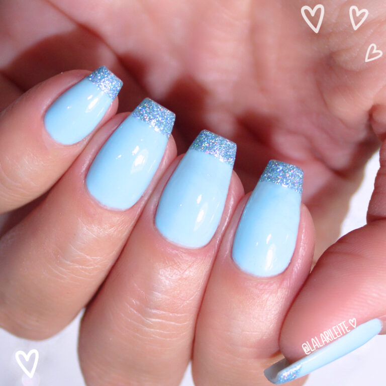 Unhas Azul: 80 Ideias e Cores Diferentes para se Inspiradora