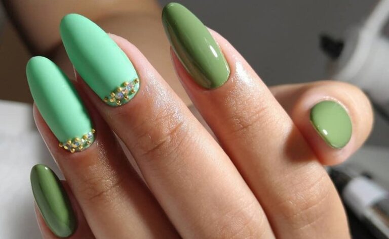 Unhas Verde: 80 Ideias e Modelos lindos com Diversas Tonalidades