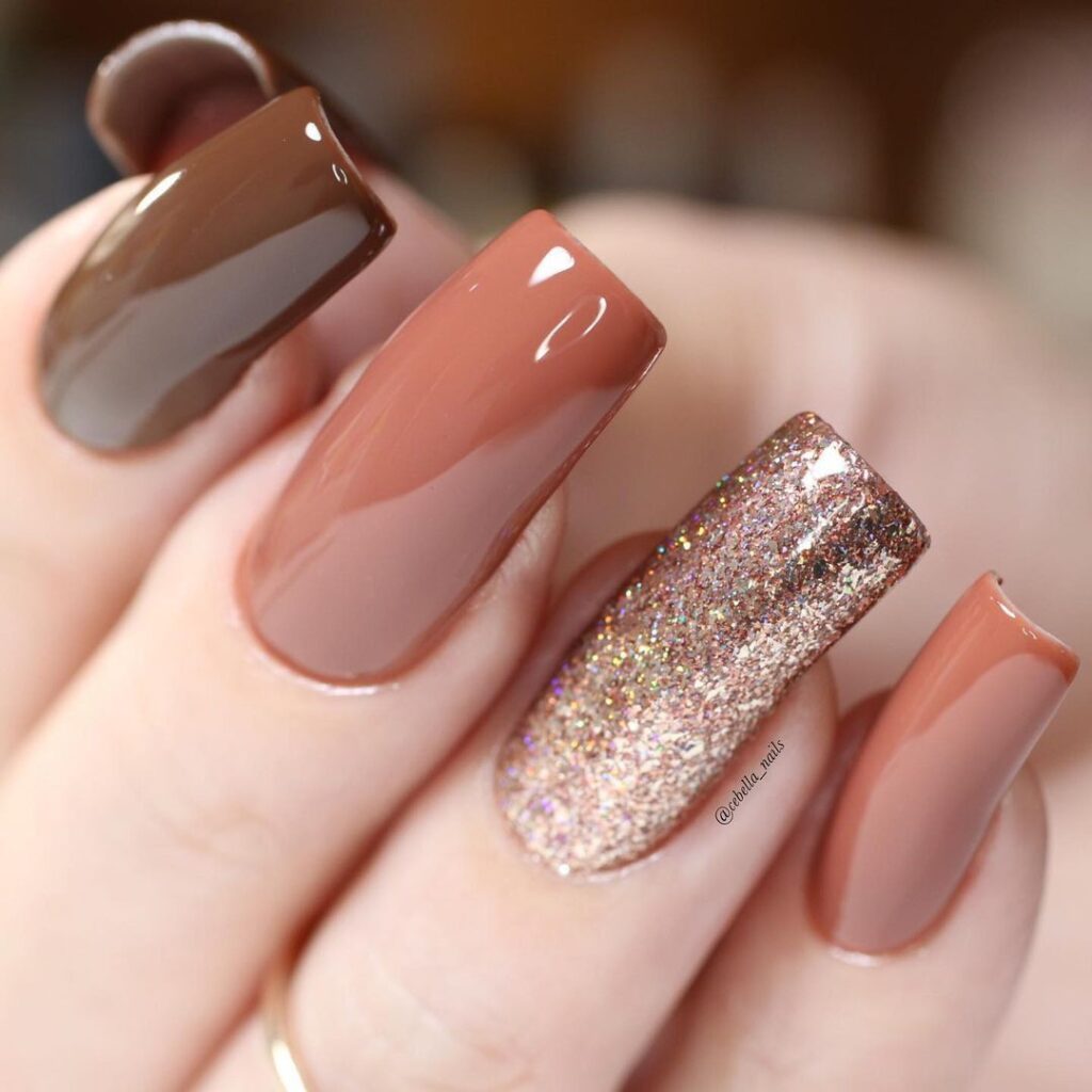 Unhas marrom: Veja 80 Ideias Inovadoras de cores para se inspirar